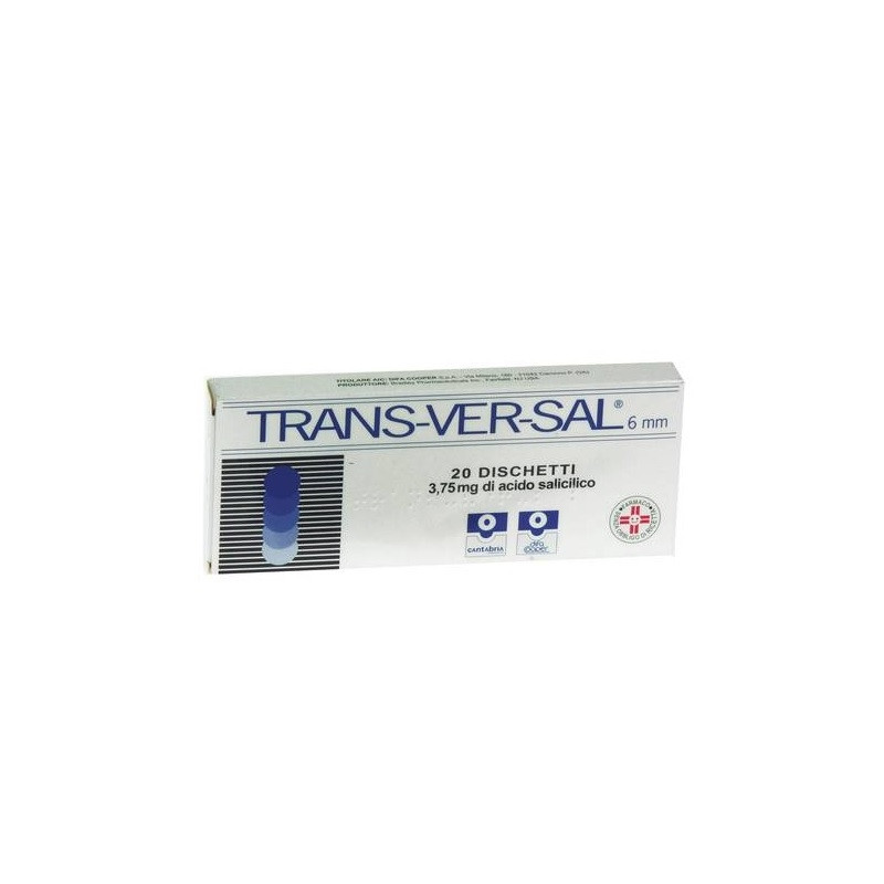 Transversal 20 Cerotti per curare verruche e calli 3,75mg/6mm - Para ...