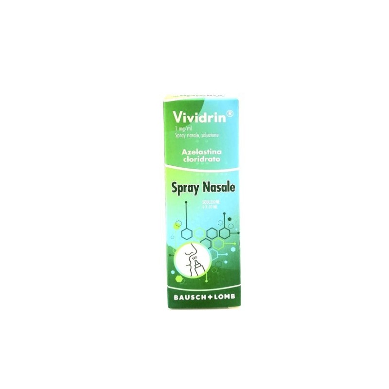 Vividrin spray nasale con azelastina 10mg 10ml - Para-Farmacia Bosciaclub