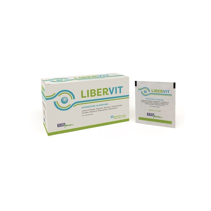 Liberfarma Libervit integratore 30 bustine - Para-Farmacia Bosciaclub