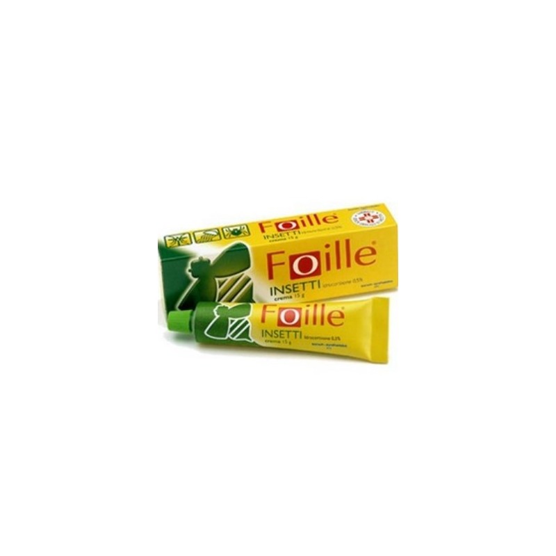 Foille Insetti crema dopo punture per bruciore ed irritazioni 15g ...