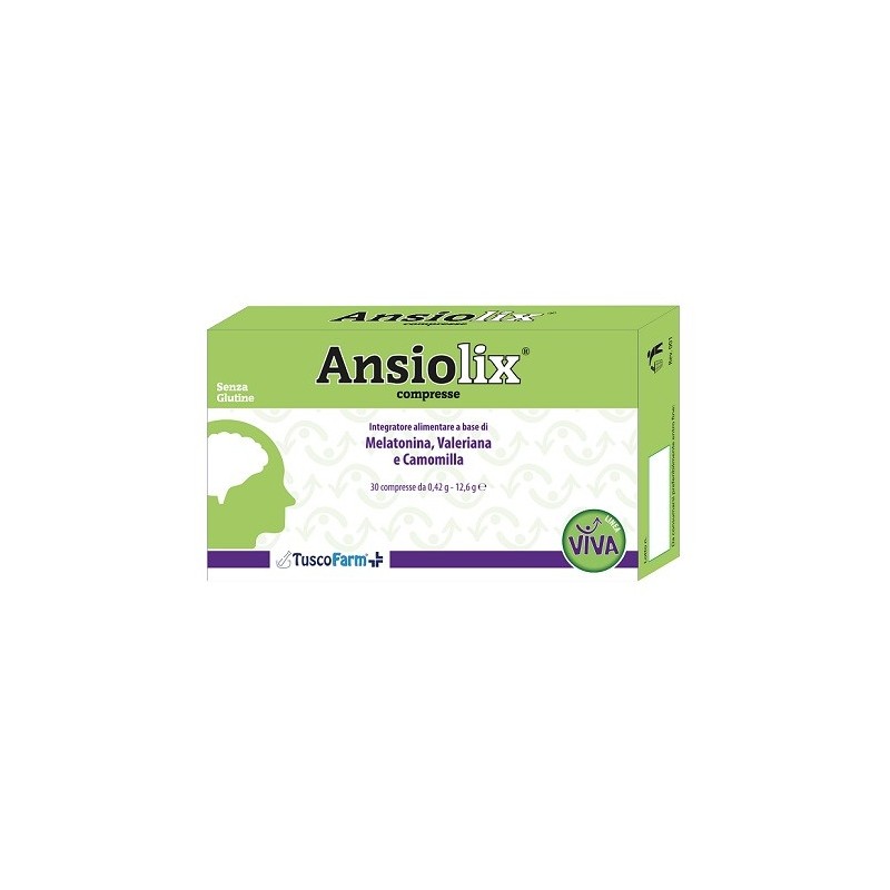 Ansiolix integratore 30 compresse - Para-Farmacia Bosciaclub