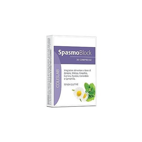 Spasmoblock integratore 30 compresse - Para-Farmacia Bosciaclub
