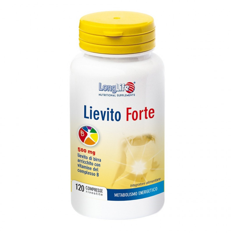 Longlife Lievito Forte integratore per pelle grassa 120 Tavolette ...
