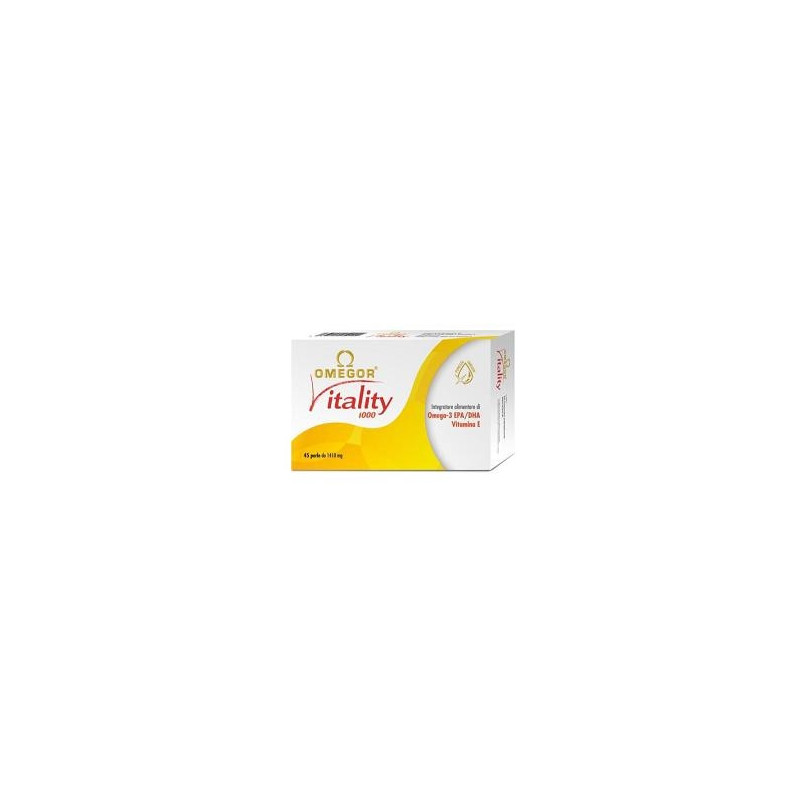 Omegor Vitality 1000 integratore di omega 3 30 Capsule - Para-Farmacia ...