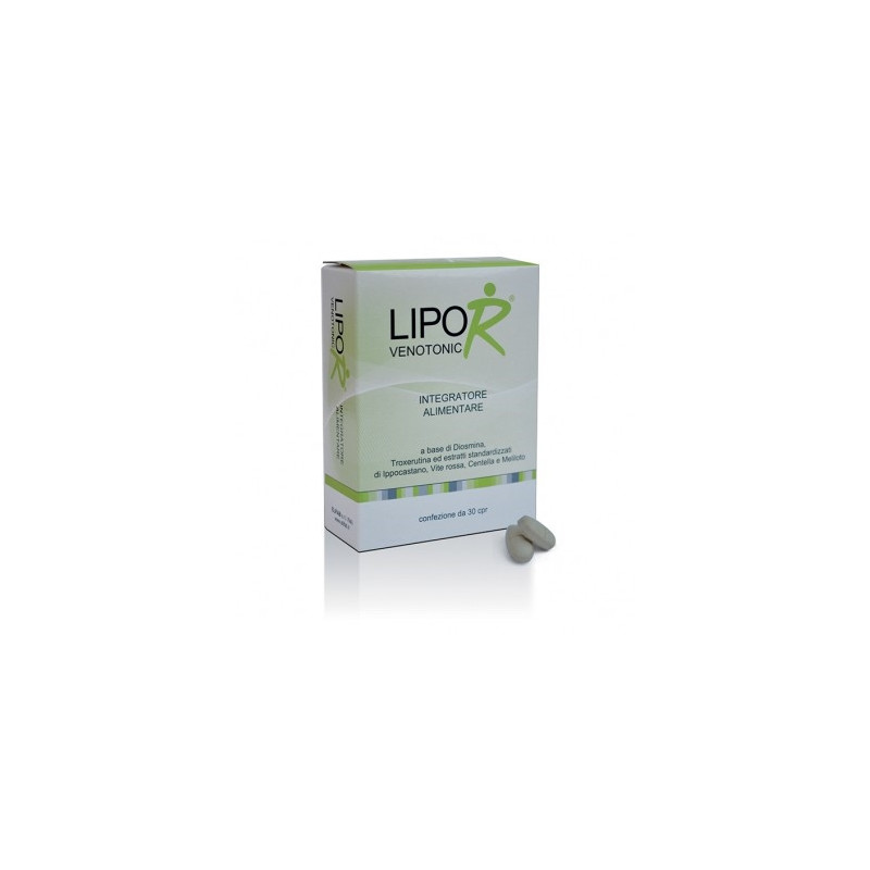 Elifab Lipor Venotonic integratore 30 Compresse - Para-Farmacia Bosciaclub