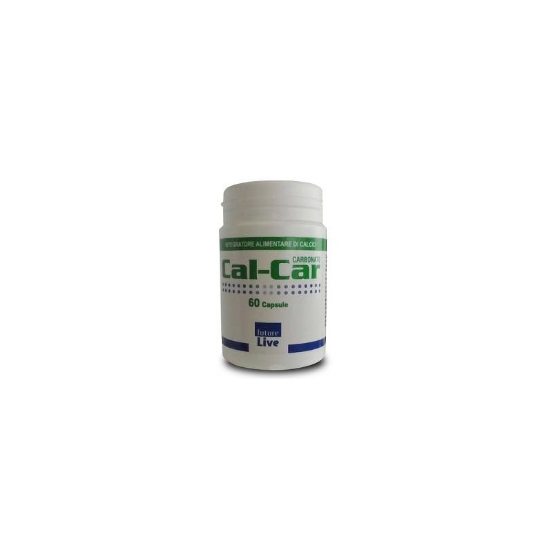 Future Live Calcar Calcio Carbonato integratore alimentare 60 Capsule ...
