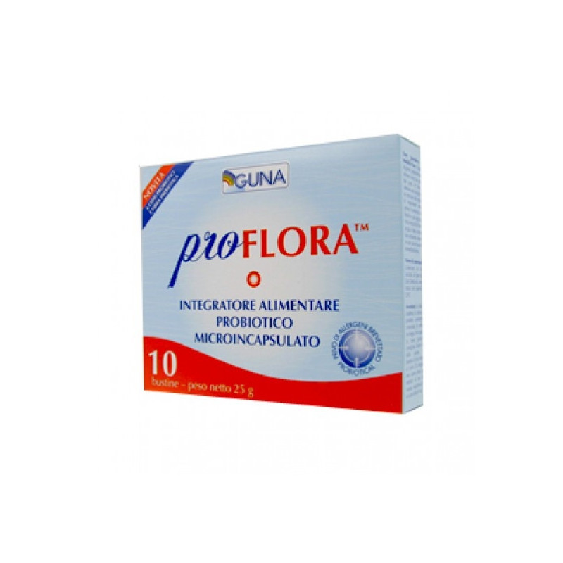 Guna Proflora Probio 10 Bustine di probiotici - Para-Farmacia Bosciaclub