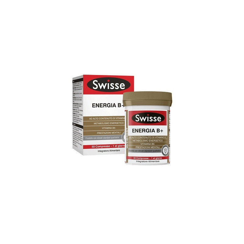 Swisse Energia B+ 50 Compresse integratore di vitamina B - Para-Farmacia Bosciaclub