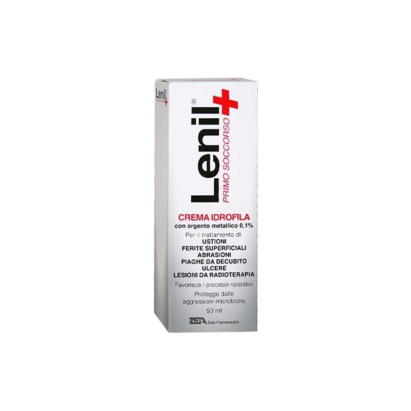 Lenil Primo Soccorso Crema Idrofila per Ustioni 50ml - Para-Farmacia ...