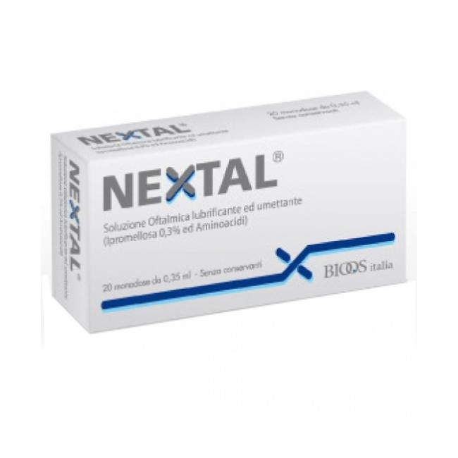 Sooft Nextal Monodose Gocce Oculari lubrificanti 20 Fiale - Para ...