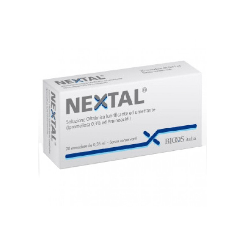 Sooft Nextal Monodose Gocce Oculari lubrificanti 20 Fiale - Para ...