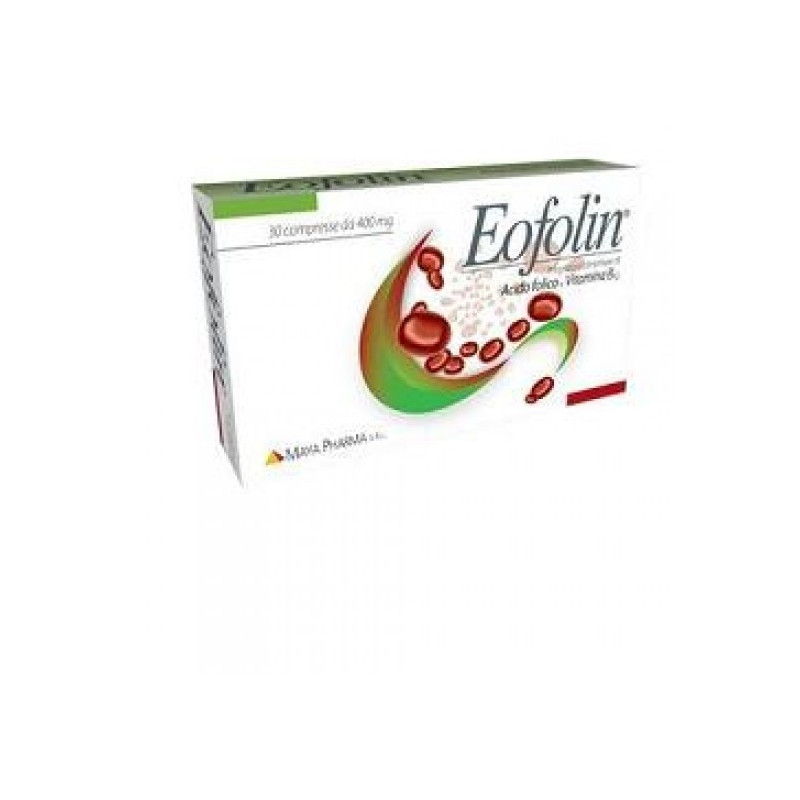 Eofolin 30 Compresse integratore acido folico - Para-Farmacia Bosciaclub