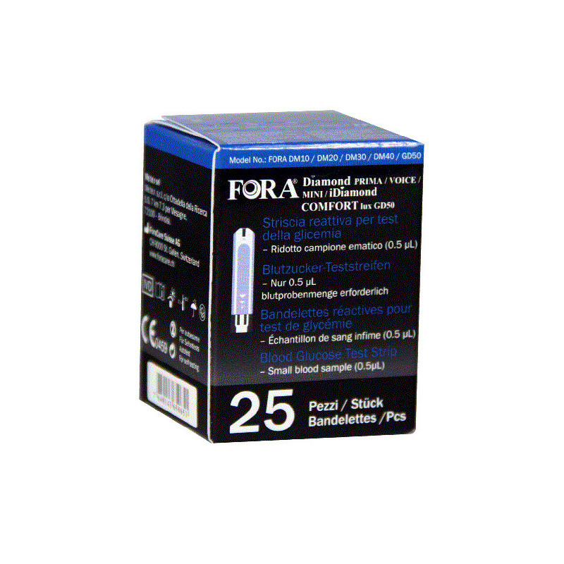 Fora Diamond Gd50 25 Strisce reattive controllo glicemia - Para ...