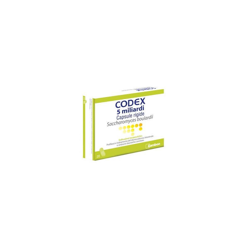 Codex 30 Capsule 5 Miliardi 250mg farmaco di fermenti lattici - Para ...