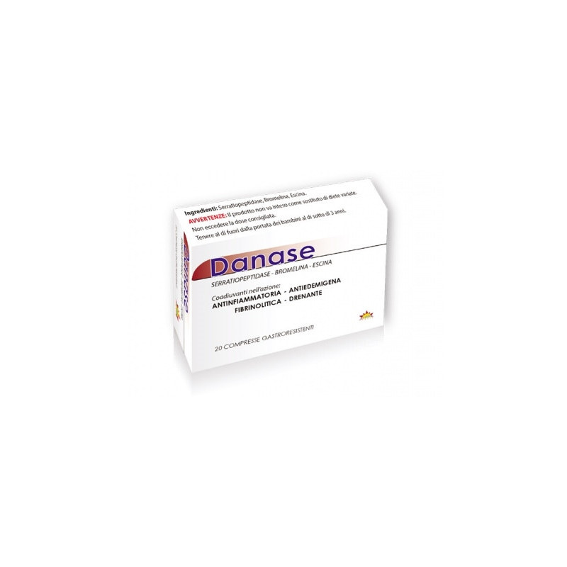 Danase 20 compresse Integratore per edemi e infiammazioni - Para ...