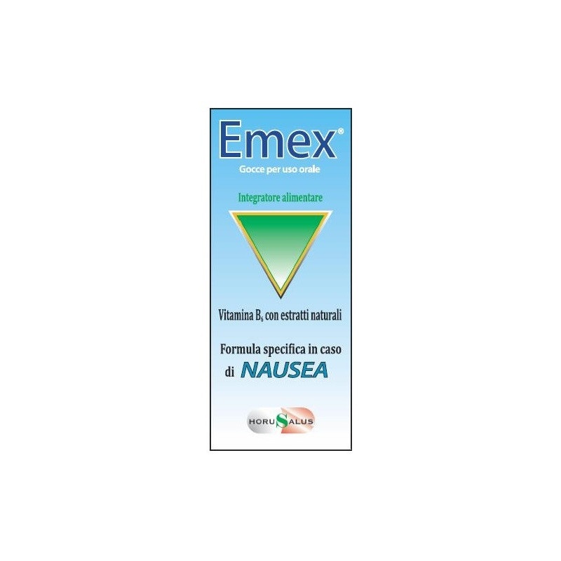 Emex Gocce 30 ml Integratore per Nausea e Vomito - Para-Farmacia Bosciaclub