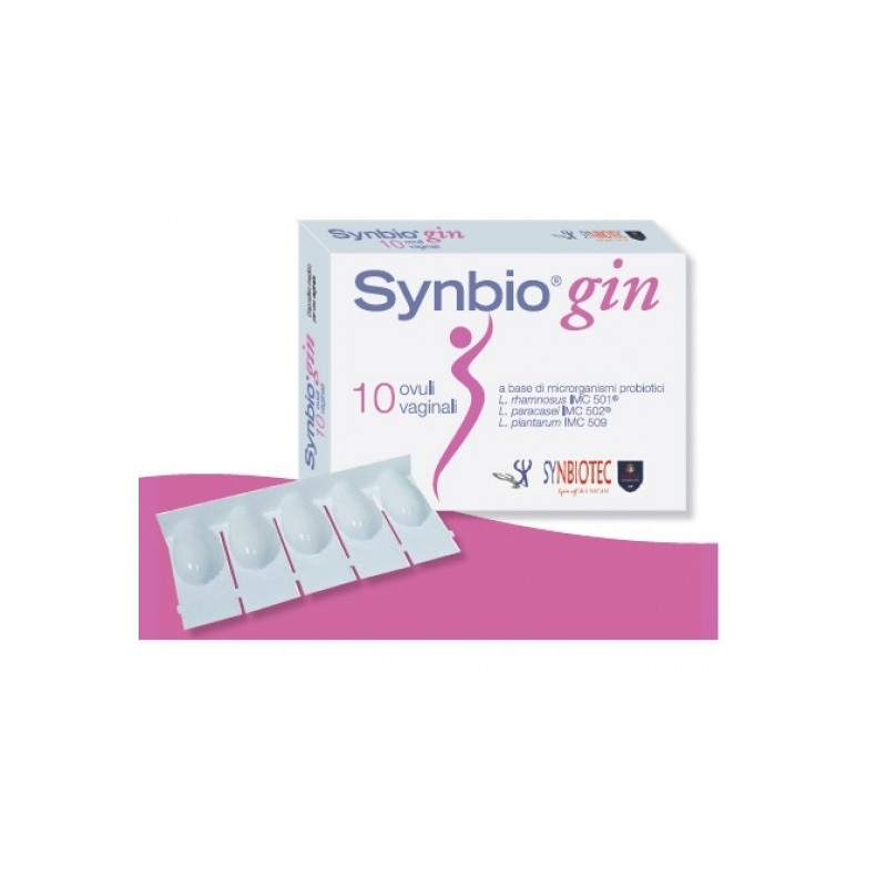 Symbiopharm Synbiogin 10 Ovuli Vaginali con probiotici - Para-Farmacia ...