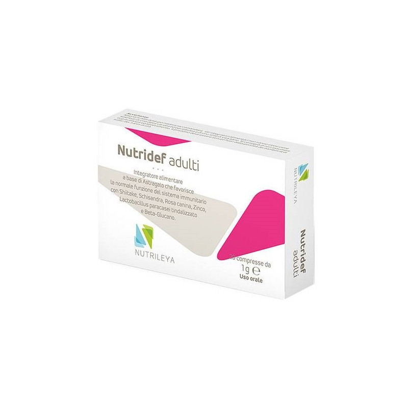 Nutrileya Nutridef Adulti integratore alimentare 20 Compresse - Para ...