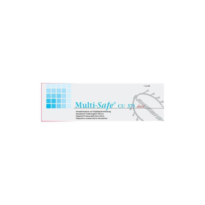 Multi-safe Cu 375 Short Contraccettivo intrauterino femminile - Para ...