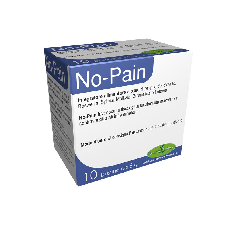 Elleva pharma Nopain integratore alimentare 10 buste X 6g - Para ...