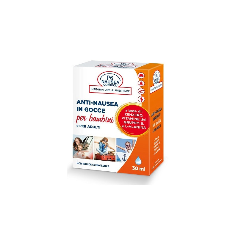 P6 Nausea Control Gocce Antinausea con zenzero 30 Ml - Para-Farmacia ...