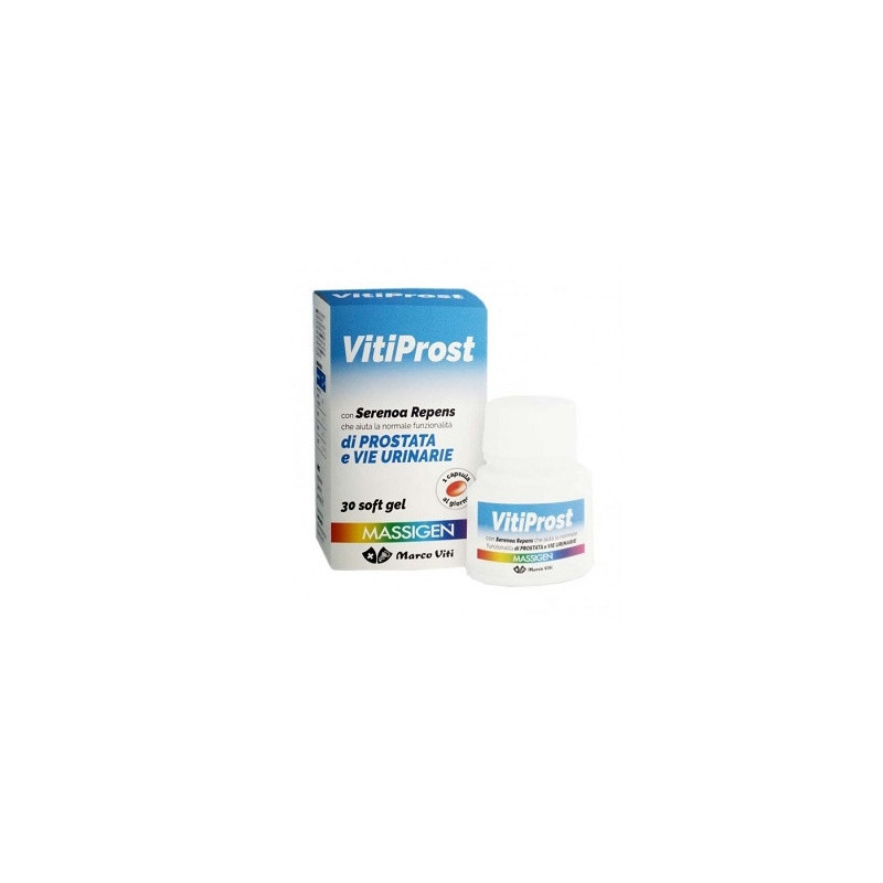 Massigen Vitiprost Soft Gel integratore 30 Perle - Para-Farmacia Bosciaclub