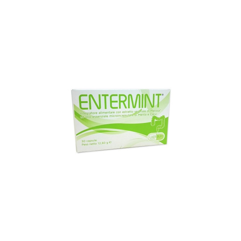 Laerbium pharma Entermint integratore 30 Capsule Da 420 Mg - Para ...