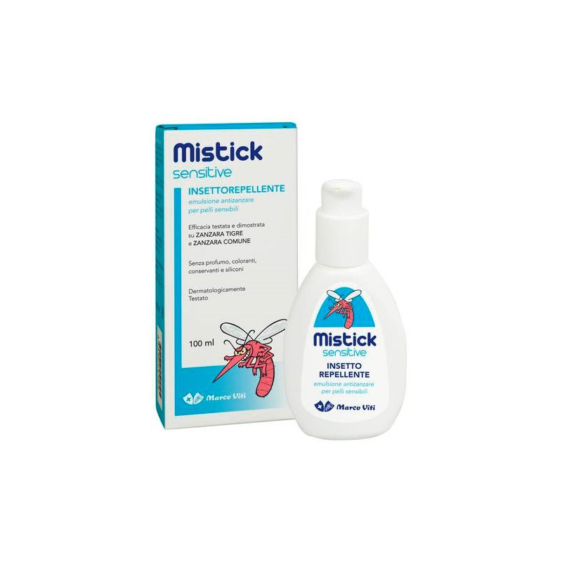 Mistick Sensitive Pmc antizanzare pelli sensibili 100 Ml - Para ...