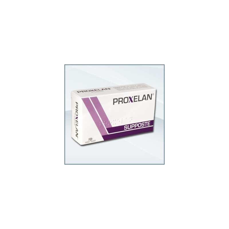 Farma derma Proxelan emolliente per le emorroidi 10 Supposte - Para ...