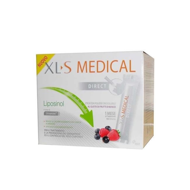 Xls Medical Liposinol Direct 90 Bustine per trattamento sovrappeso ...