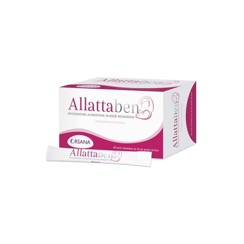 Orsana Allattaben integratore alimentare 20 Stick 10ml - Para-Farmacia ...