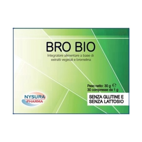 Nysura pharma Bro Bio integratore alimentare 30 Compresse - Para-Farmacia Bosciaclub