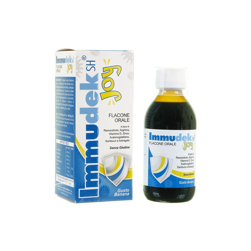 Shedir pharma Immudek Joy Gusto Banana sciroppo 200ml - Para-Farmacia ...
