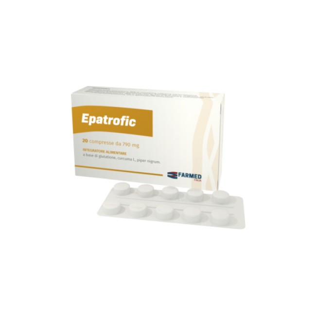 Farmed Epatrofic integratore 20 Compresse 790mg - Para-Farmacia Bosciaclub