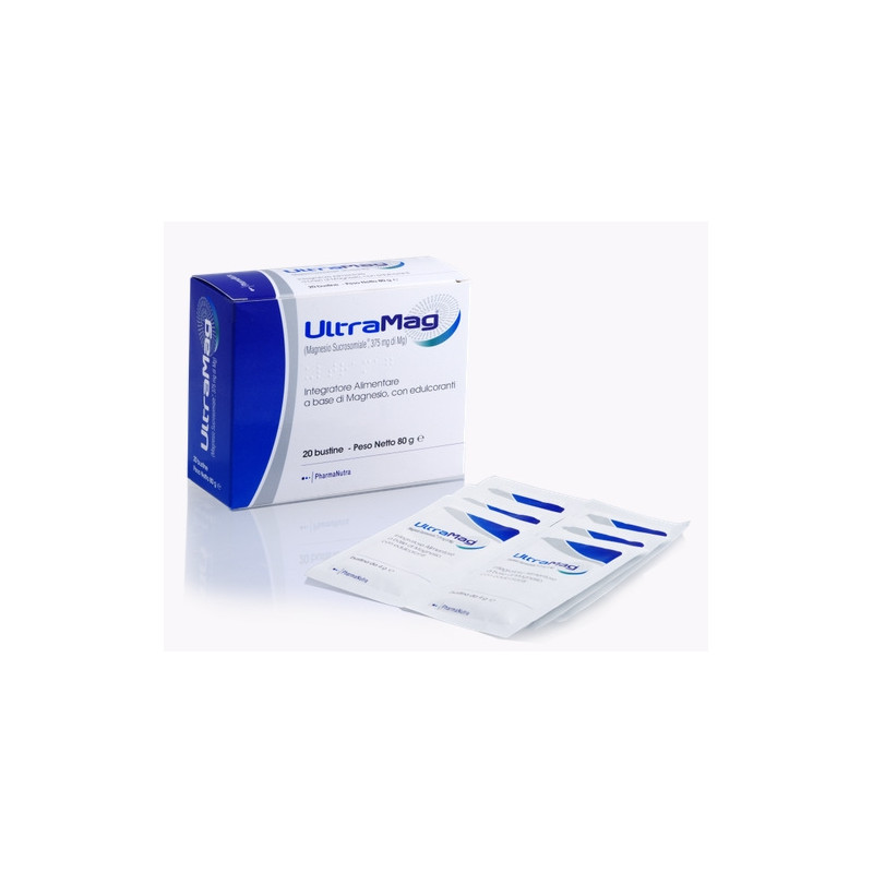 Pharmanutra Ultramag integratore di magnesio 20 Bustine - Para-Farmacia ...
