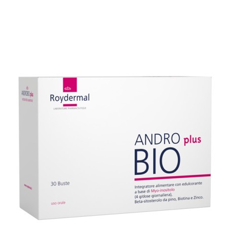 5 pezzi Roydermal Androbio Plus integratore 30 Bustine - Para-Farmacia Bosciaclub