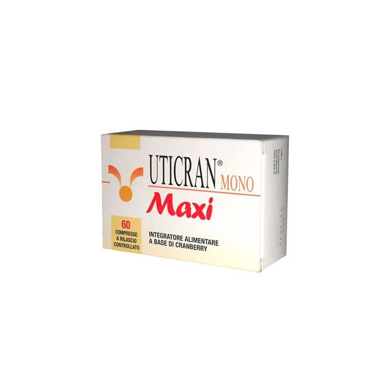 4 Confezioni Uticran Maxi Integratore Apparato Urinario 60 Compresse ...