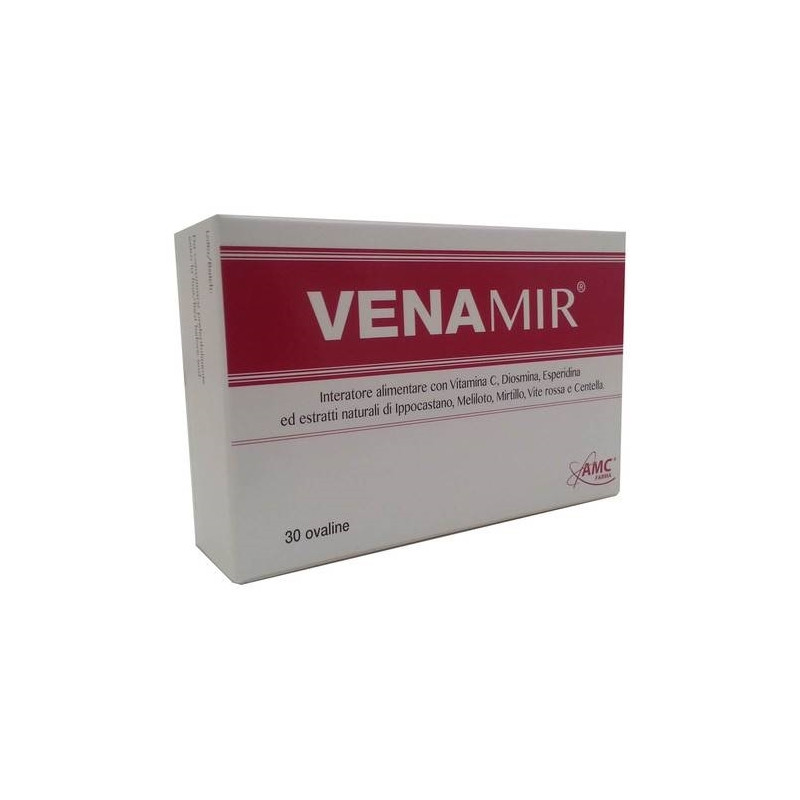 6 Pezzi AMC farma Venamir integratore 30 Ovalette - Para-Farmacia Bosciaclub