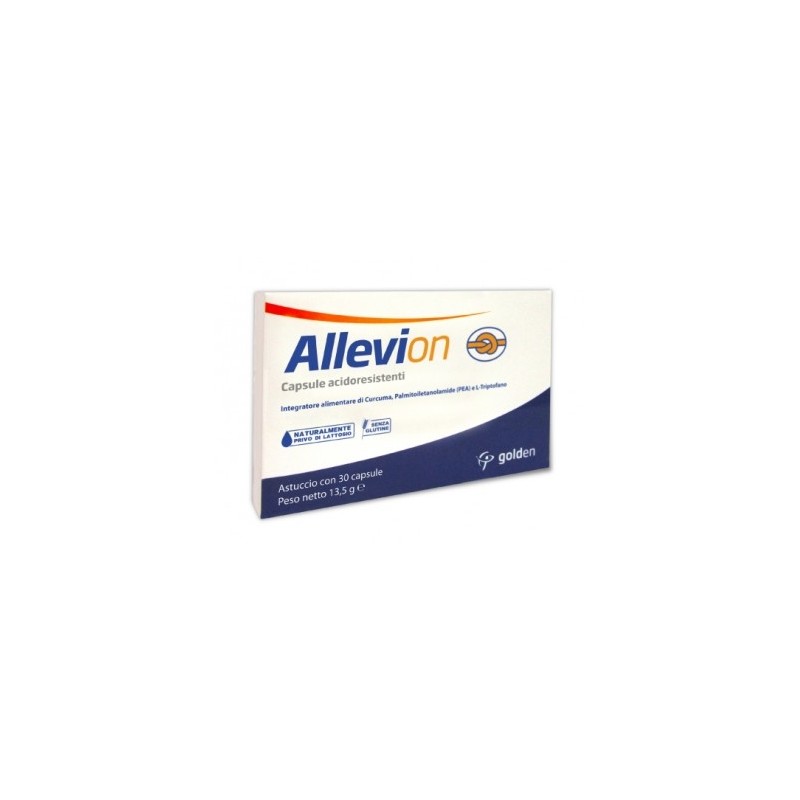 Golden pharma Allevion integratore 30 Capsule 13,5g - Para-Farmacia ...