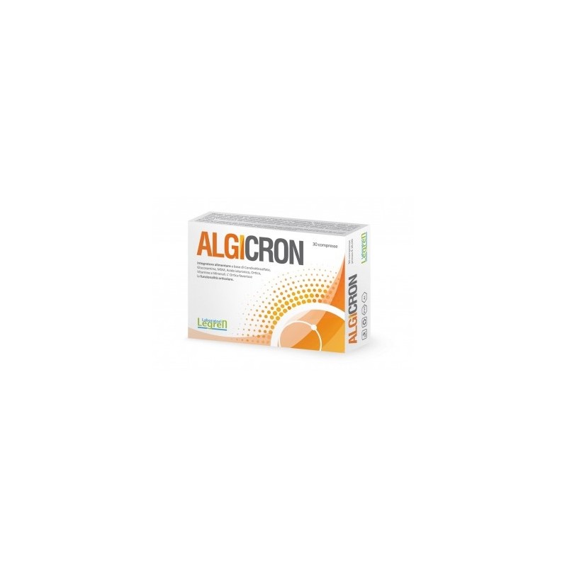 Laboratori Legren Algicron integratore alimentare 30 Compresse - Para-Farmacia Bosciaclub