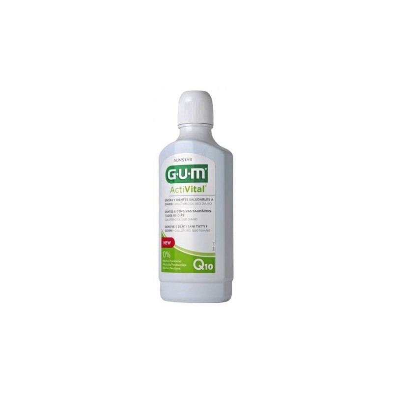 Gum Activital Collutorio + R Rinse per denti e gengive 120ml - Para ...
