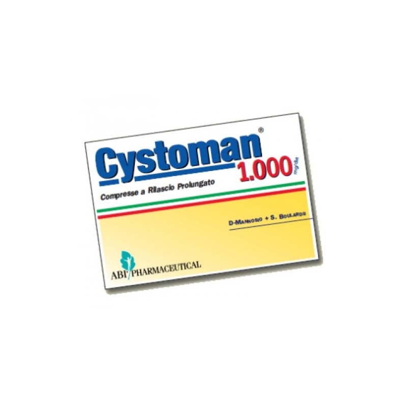 Cystoman 1000 12 compresse per le vie urinarie - Para-Farmacia Bosciaclub
