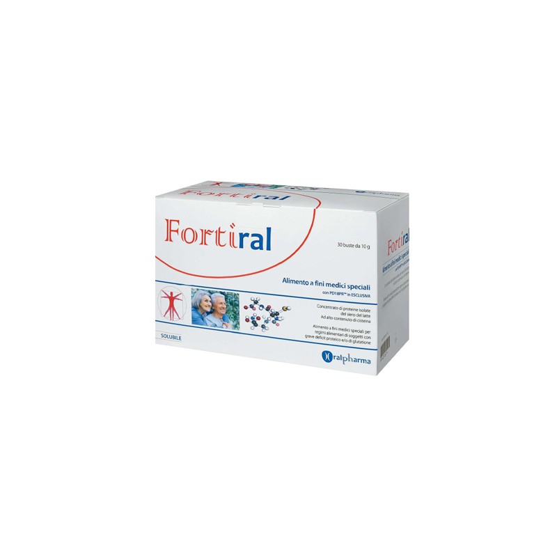 Fortiral 30 bustine alimento di proteine del latte - Para-Farmacia ...