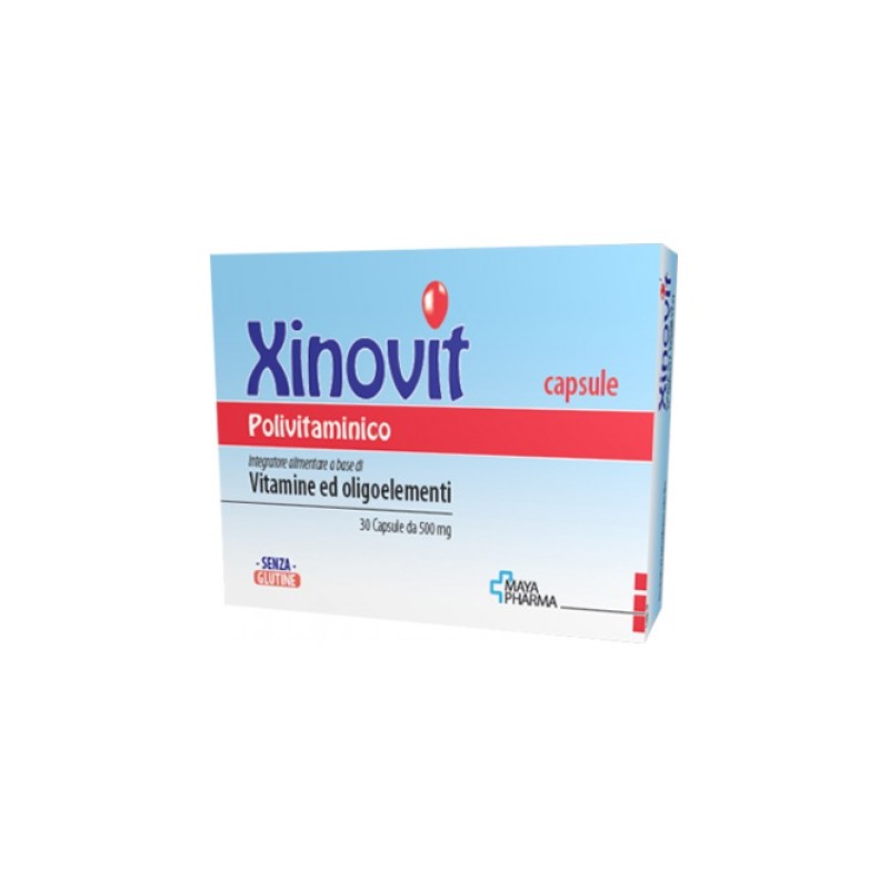 Xinovit polivitaminico 30 capsule da 500 mg integratore - Para-Farmacia ...