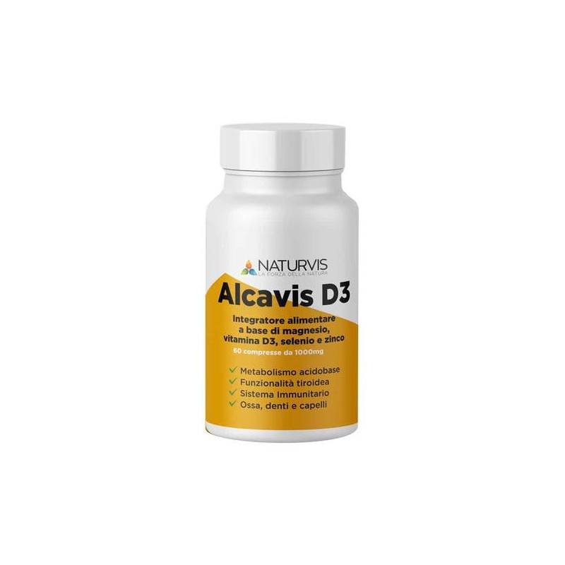 Naturvis Alcavis d3 60 compresse integratore con sali alcalini - Para ...