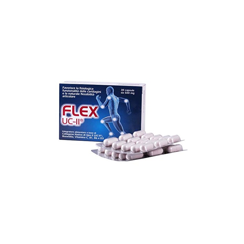 OH International Flex uc ii integratore 30 capsule da 500 mg - Para ...