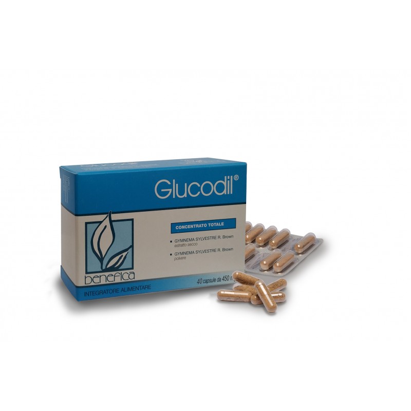 Glucodil 45 capsule vegetali integratore di Gimnema - Para-Farmacia ...
