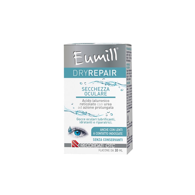 Recordati Eumill dryrepair gocce oculari per occhio secco 10 ml - Para ...