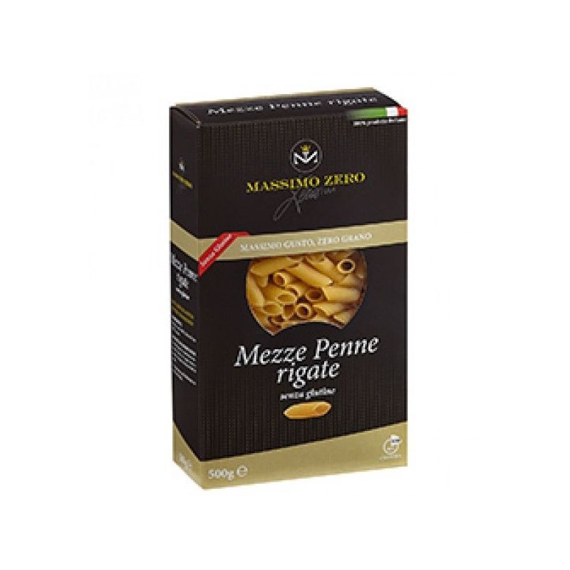 Massimo Zero mezze penne rigate pasta senza glutine 400 grammi - Para ...