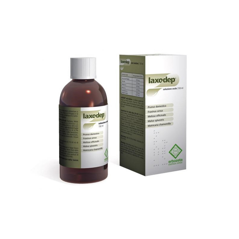 Erbozeta Laxodep Light Sciroppo integratore alimentare 150 Ml - Para-Farmacia Bosciaclub